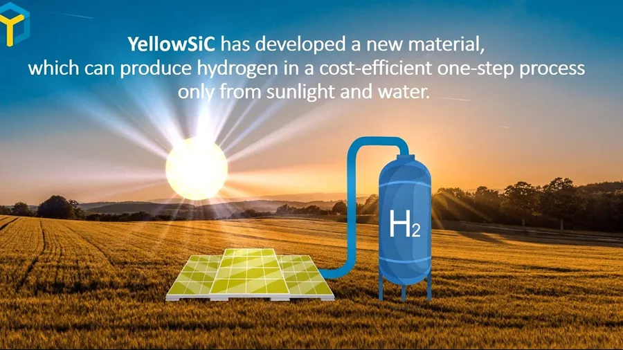Yellow SiC Develops Rooftop Hydrogen Factories Using Innovative Solar Cells