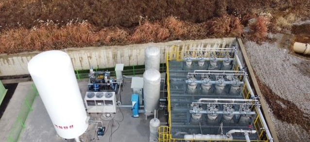 Carbon Capture Station And Korea's Largest Hydrogen Refueling Station ...