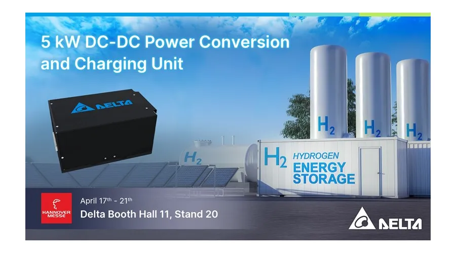 Delta Showcases Innovative 5kW DC-DC Power Conversion and Charging Unit ...