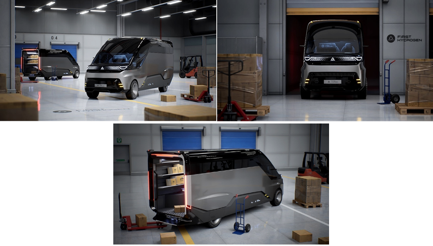 First Hydrogen Corp. Unveils Next-Gen Zero Emission LCV Concept ...