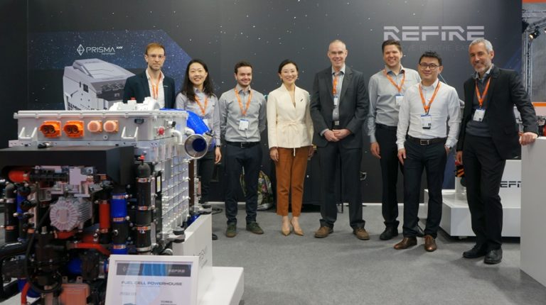 Refire 220kw Heavy Duty Fuel Cell System Debuts At Hannover Messe 2023