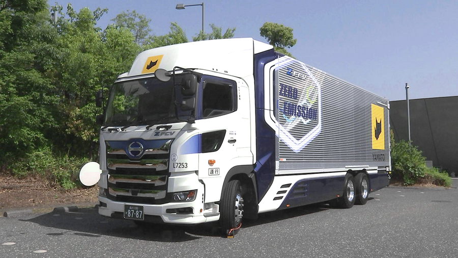 Japanese Logistics Firm Begins Deliveries Using Hydrogen-Powered Heavy ...
