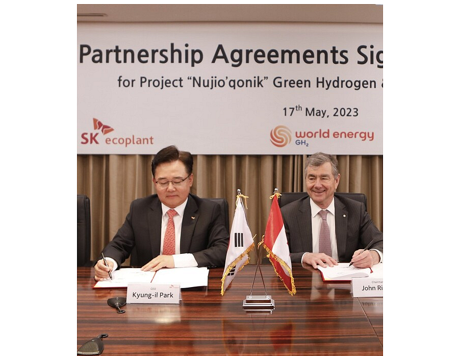 SK Eco Plant Joins A $5.3 Billion Green Hydrogen Project, Aiming For ...