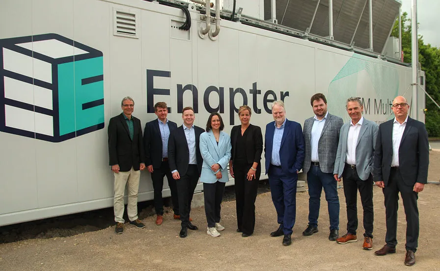 Enapter AG Unveils the World’s First Megawatt-Class AEM Electrolyser