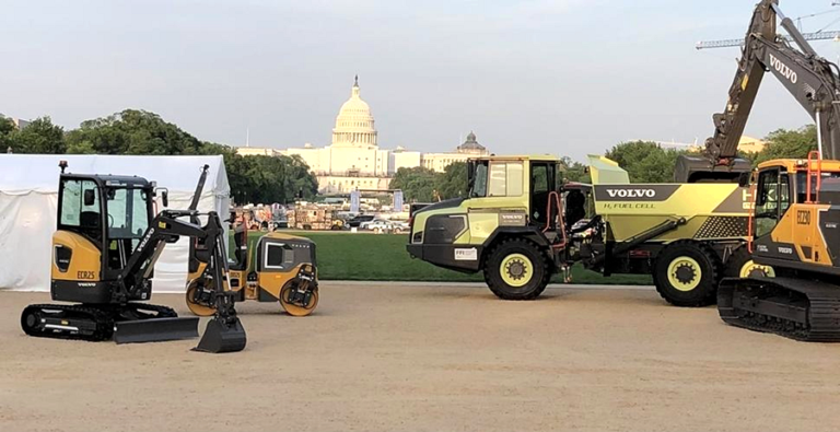 Volvo Construction Equipment Showcases World's First Hydrogen Fuel Cell ...