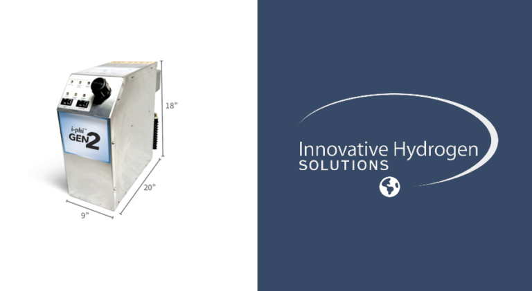 Innovative Hydrogen Solutions & Hydrogen Plus Unveil Gen 2 I-Phi ...