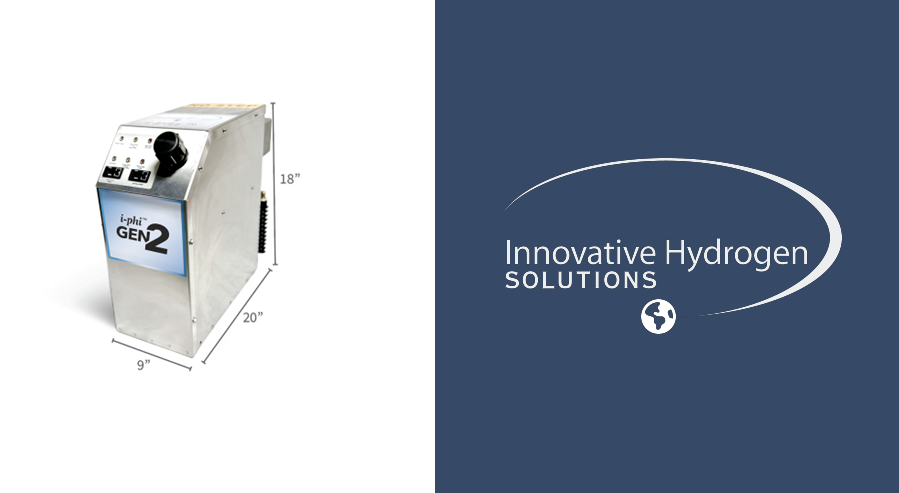 Innovative Hydrogen Solutions & Hydrogen Plus Unveil Gen 2 I-Phi Hydrogen-on-Demand System ...