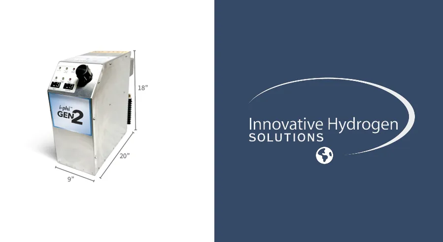 Innovative Hydrogen Solutions & Hydrogen Plus Unveil Gen 2 I-Phi ...