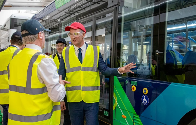 NI Shadow Minister Praises Wrightbus For Green Energy Innovation During ...