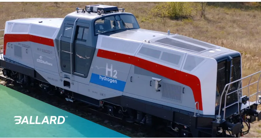 Powered By Ballard: PESA's New Hydrogen Fuel Cell Locomotive