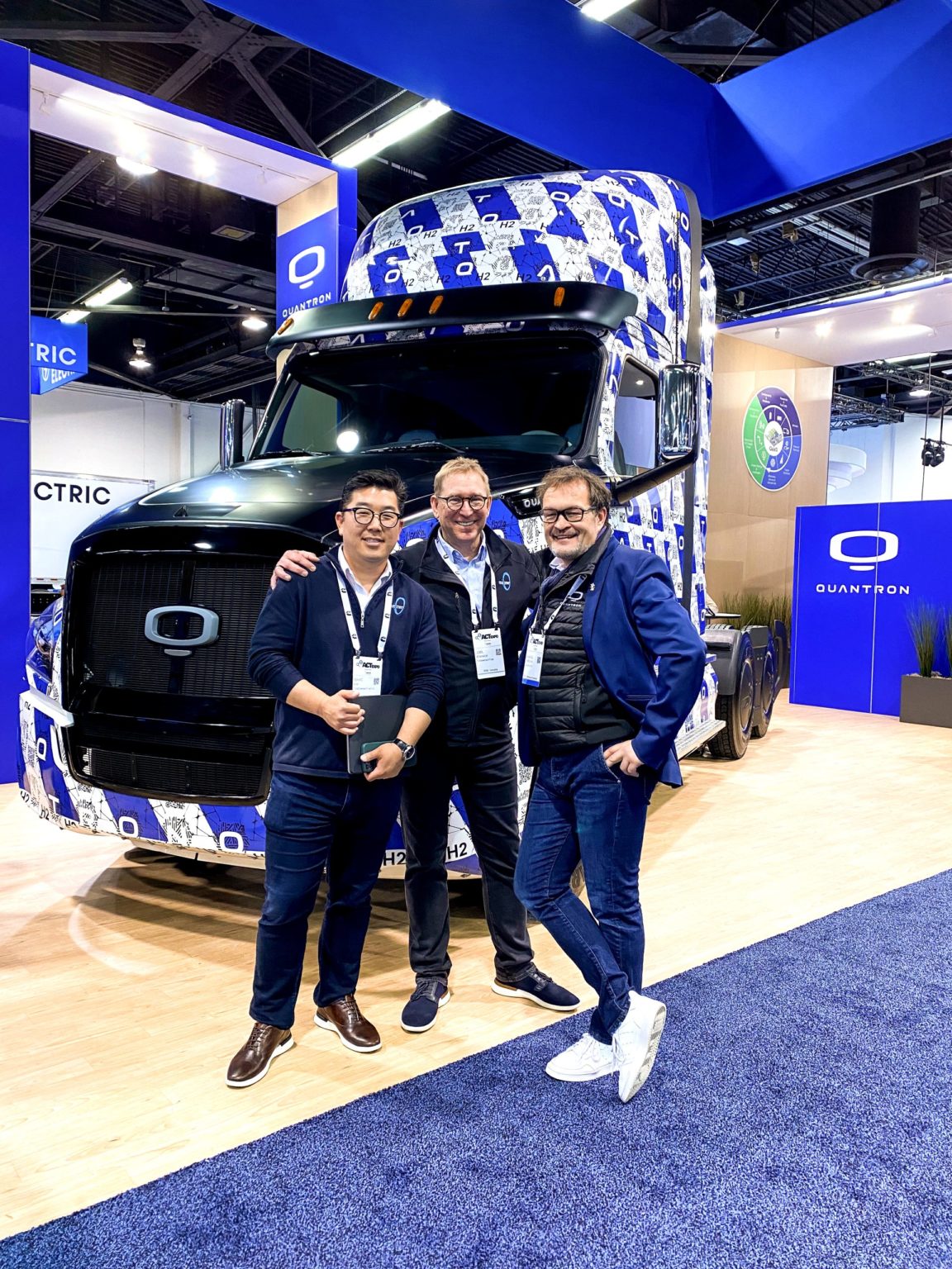 Quantron Us Unveils Its Range Class Leading Hydrogen Powered Class 8
