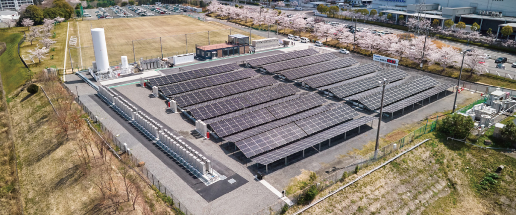 Japan: Panasonic's Kusatsu Factory Debuts RE100 Power Plant With Hydrogen Fuel Cells And Solar ...