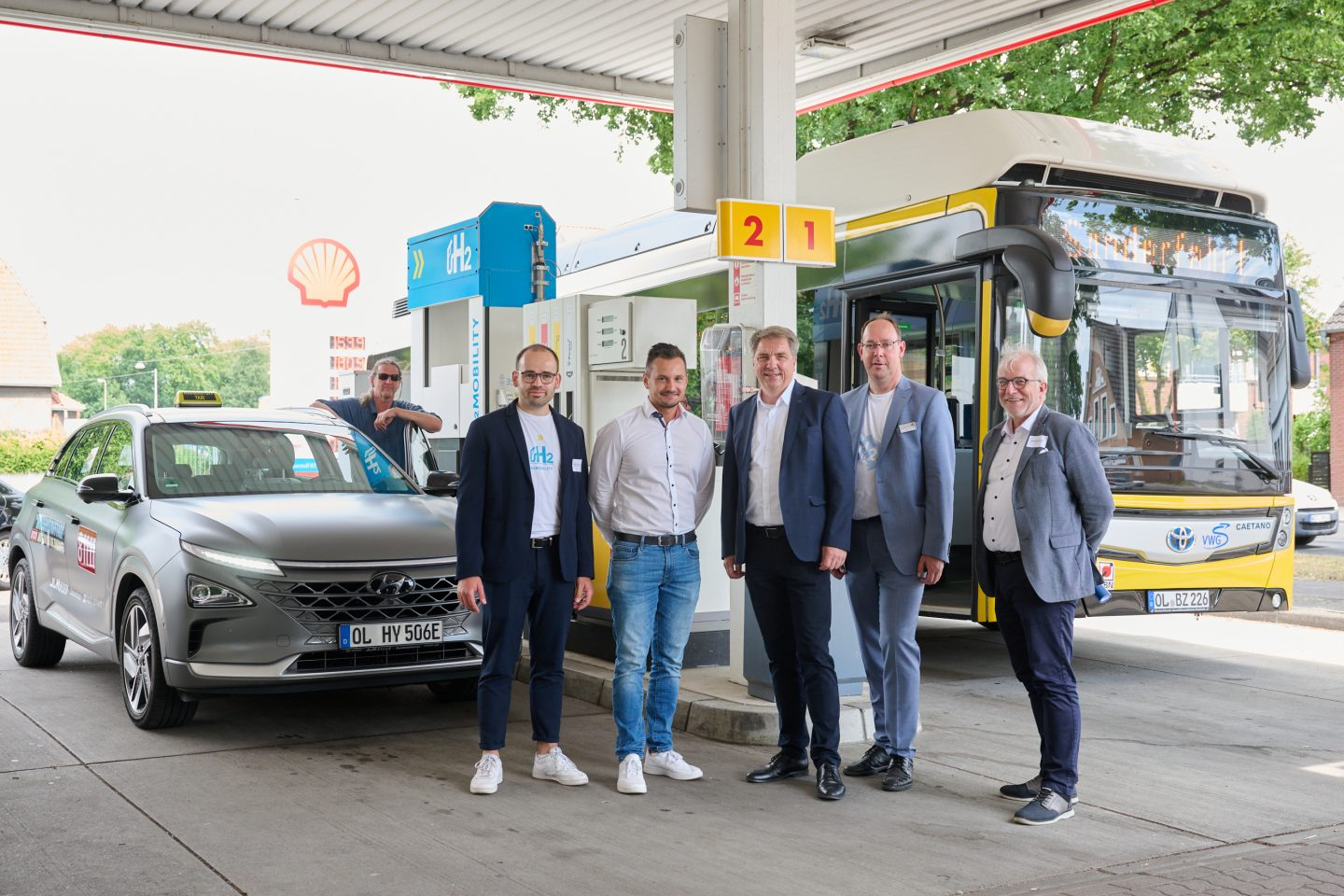 Oldenburg Hydrogen Filling Station Launched By H2 MOBILITY Deutschland, EWE, And Bremer ...