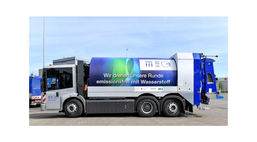 MEG Rolls Out Its First Hydrogen-Powered Waste Collection Vehicle