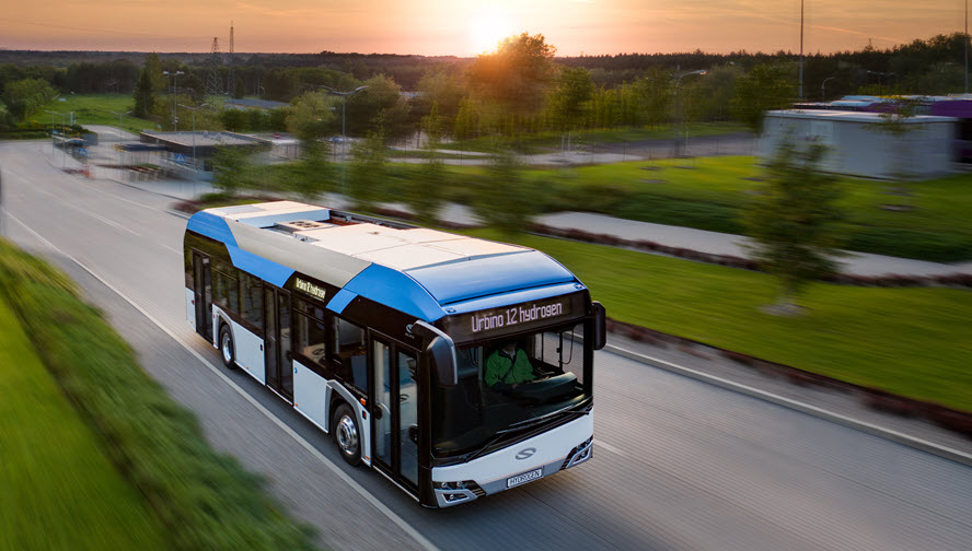 Solaris Bus & Coach Showcases Hydrogen Bus At AGIR Fair 2023 ...