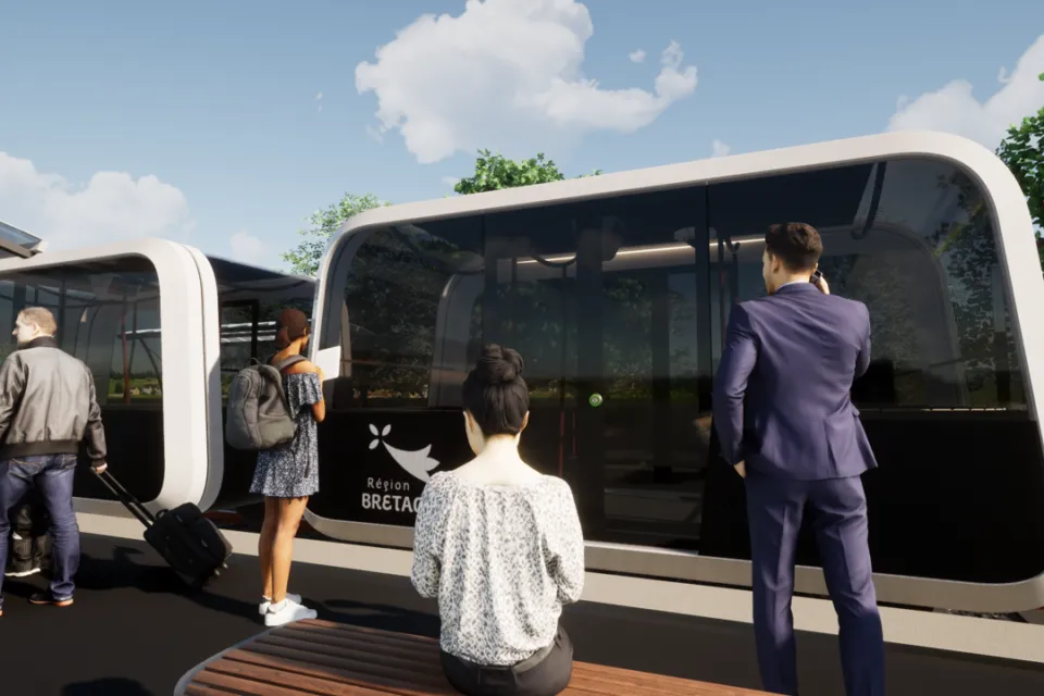Autonomous Hydrogen Trains to Revolutionize Rural Mobility in Brittany?