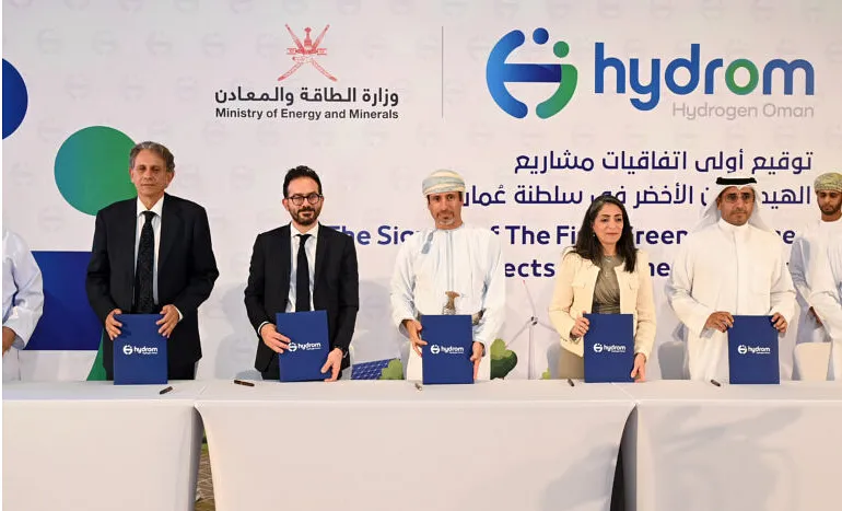 Oman's Hydrom Inks Triple Agreement for $20 Billion Green Hydrogen ...