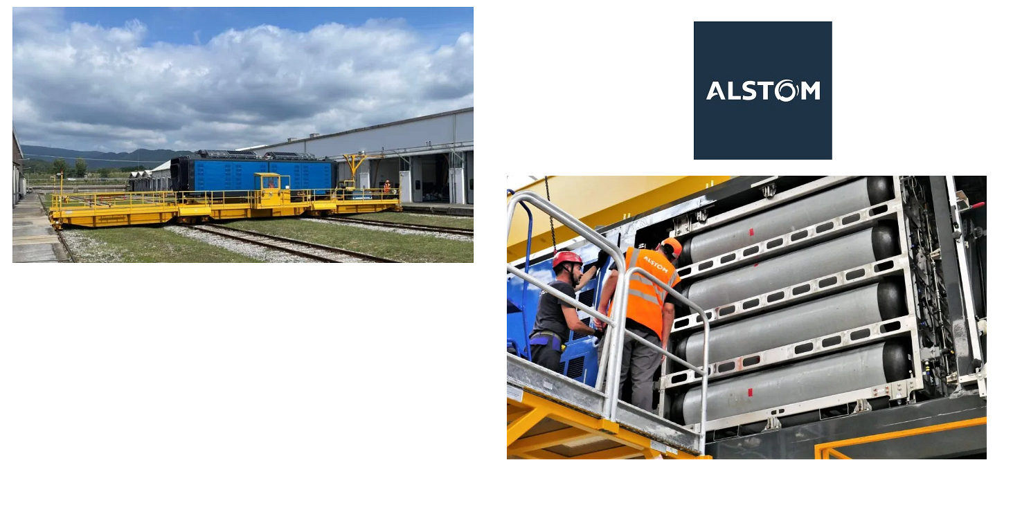 Alstom Completes First 'Power Car' For FNM's H2iseO Hydrogen Train ...
