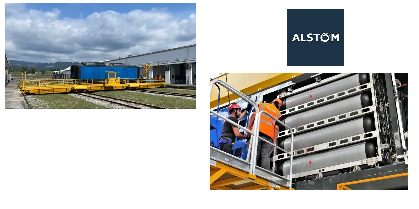 Alstom Completes First 'Power Car' for FNM's H2iseO Hydrogen Train Project