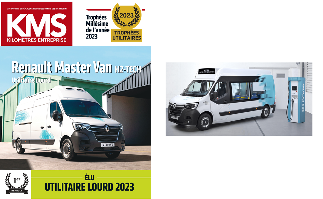 Renault Master Van H2-TECH: First Hydrogen Van To Receive A Trophy In ...