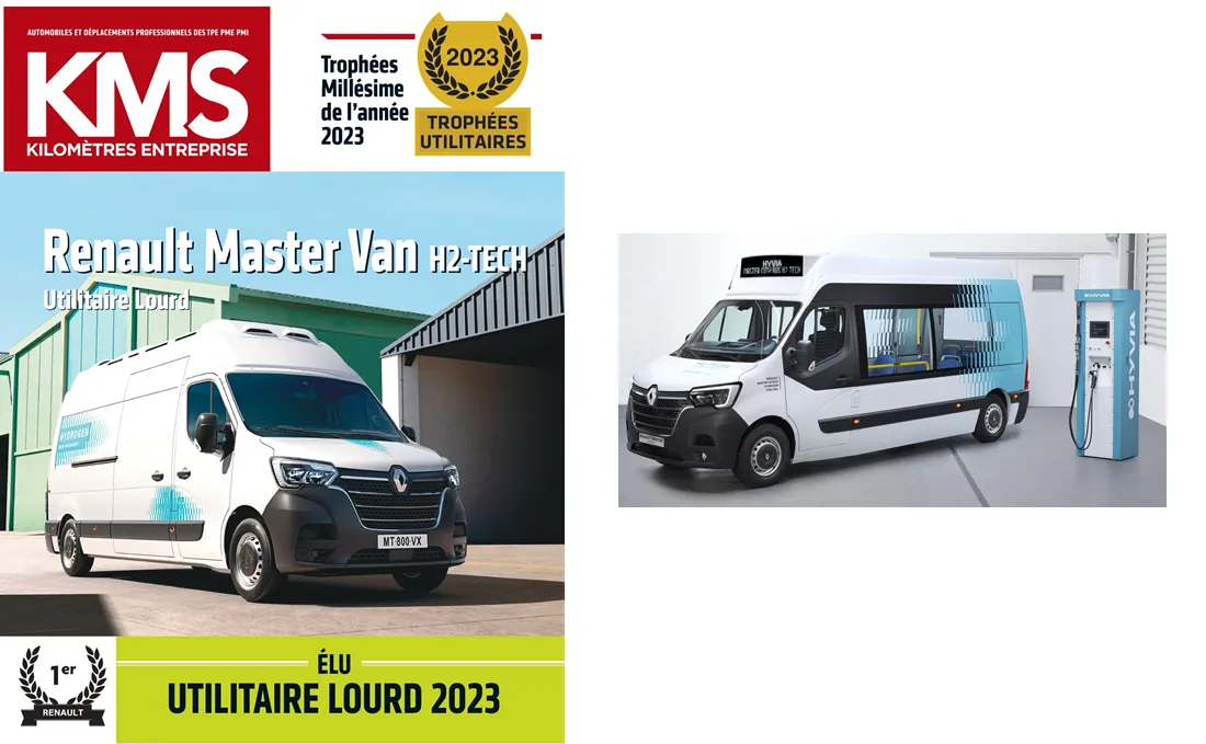Renault Master Van H2-TECH: First Hydrogen Van to Receive a Trophy in ...
