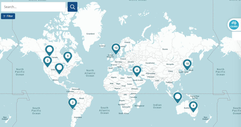 New Interactive Map Reveals Global Hydrogen Research Projects ...