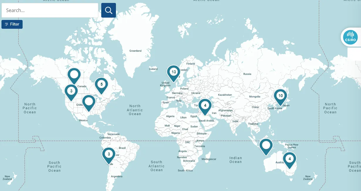 New Interactive Map Reveals Global Hydrogen Research Projects