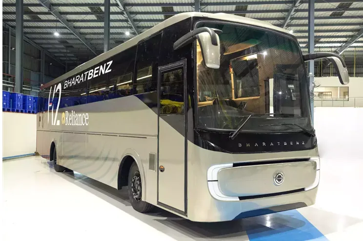 BharatBenz Debuts India's First Hydrogen-Powered Intercity Coach Concept