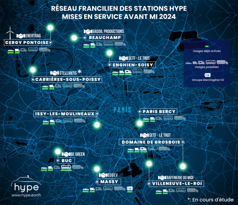 Hype Reveals The Map Of The Next 8 Stations Of Its Ile-De-France Green ...