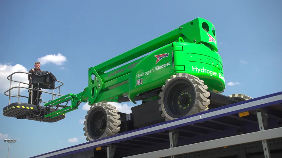 Speedy Hire and Niftylift Launch World-First Hydrogen-Electric Powered ...