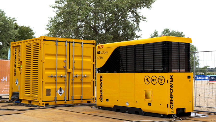 Green Electricity From Hydrogen Generator During The World Sailing ...