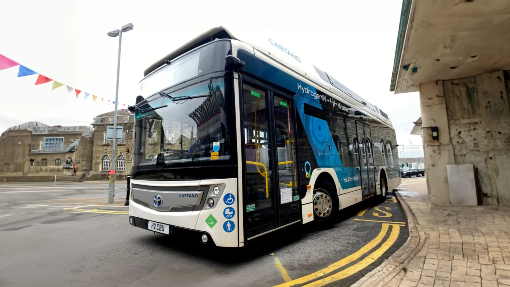 First Cymru Tests Hydrogen-Powered Bus In Bridgend For Eco-Friendly ...