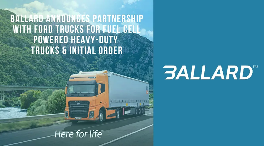 Ballard Announces Partnership With Ford Trucks for Fuel Cell Powered ...