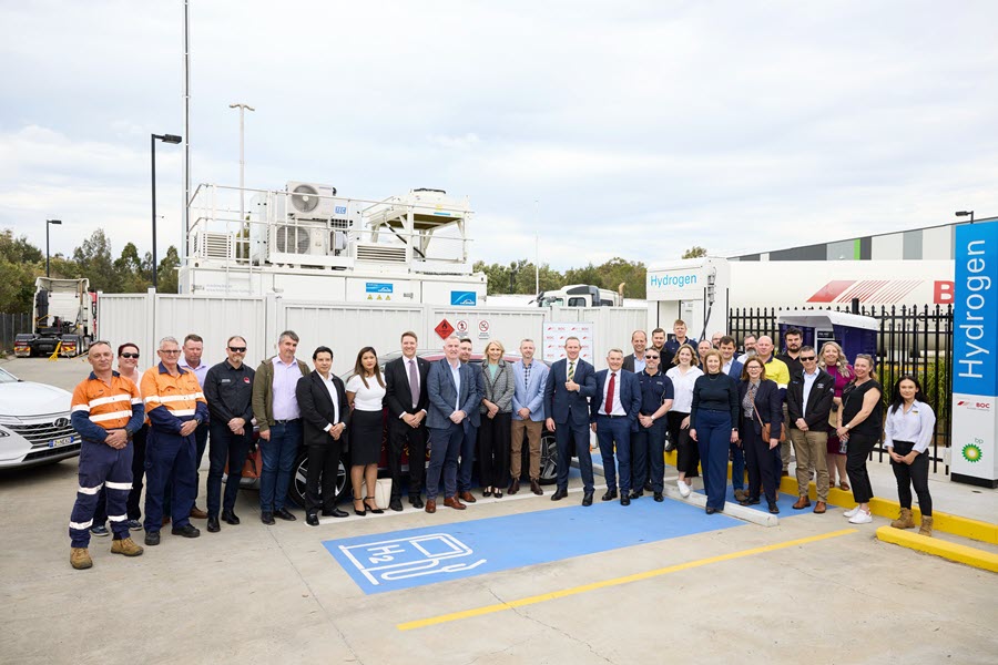 Australia’s First Hydrogen Refueling Service Station Opens - FuelCellsWorks