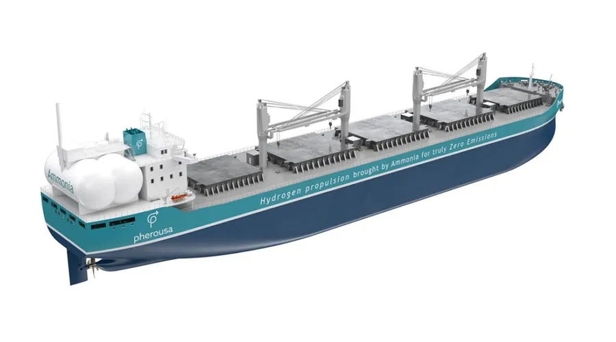 Pherousa Green Shipping and Deltamarin Join Forces to Develop Ammonia ...