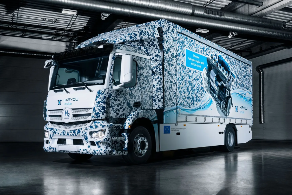 Germany Hits The Road With Keyou's Hydrogen-Powered Trucks - FuelCellsWorks