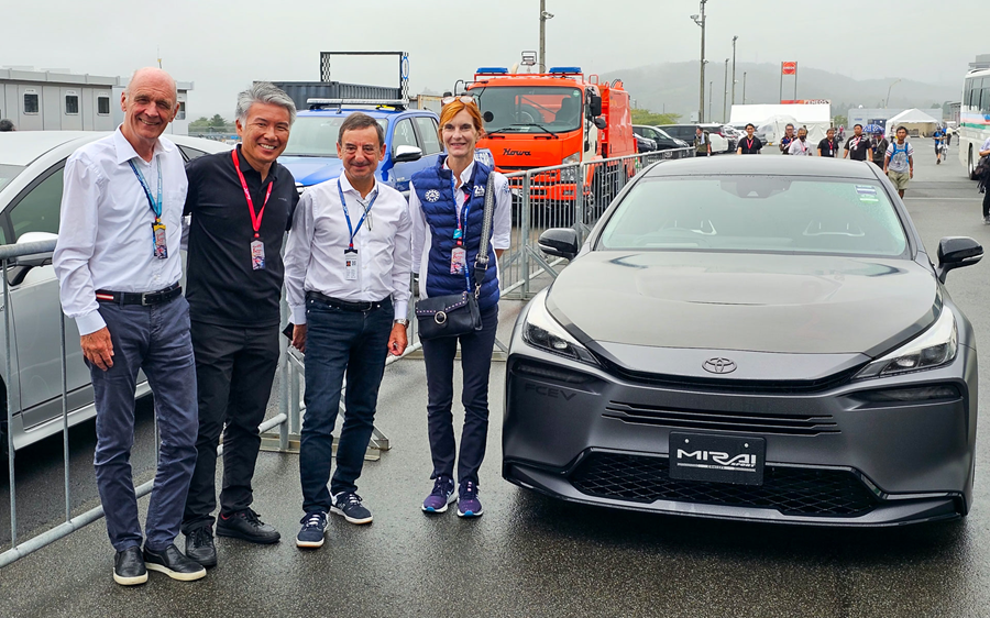 Toyota Teases The New Hydrogen FCEV Mirai Sport During WEC's Circuit ...