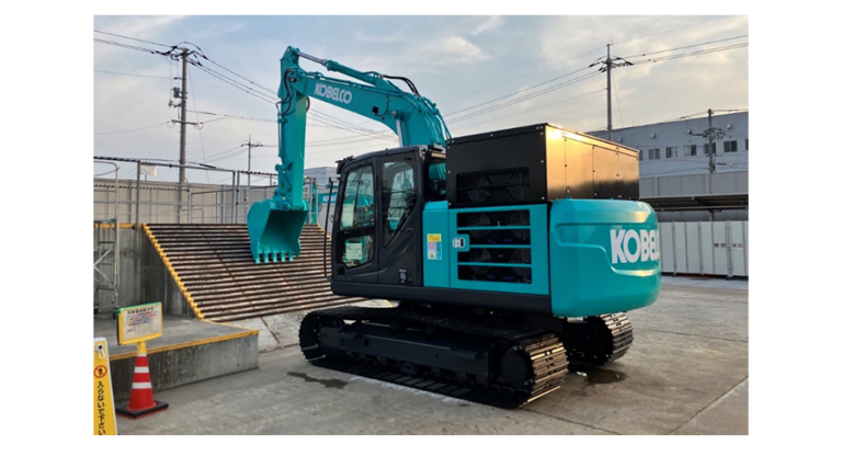 Japan: Kobelco Unveils Prototype Hydrogen-Powered Fuel Cell Excavator ...
