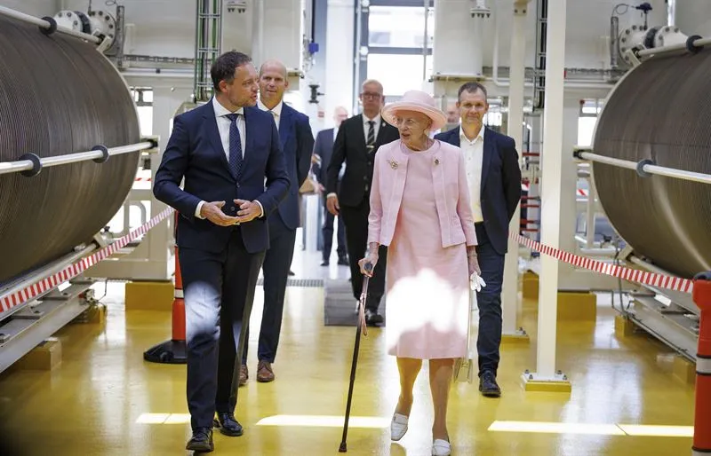 Her Majesty the Queen of Denmark Visits the Starting Point of the ...