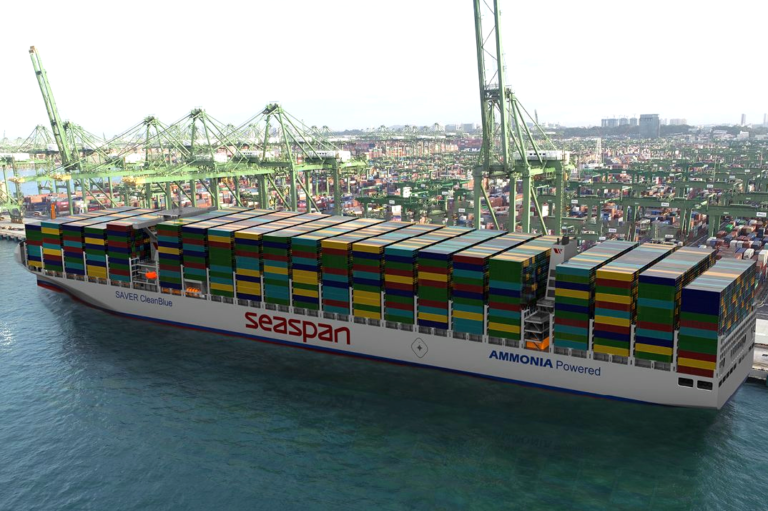 Maersk Introduces 15,000 TEU Ammonia-Powered Container Ship Design ...