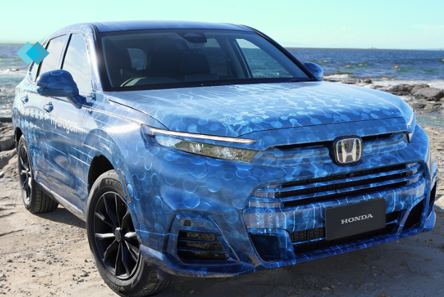 Hydrogen-Powered Honda CR-V Seen On Roads In Japan - FuelCellsWorks