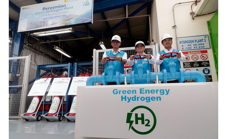 Indonesia Inaugurates Its First Green Hydrogen Facility - FuelCellsWorks