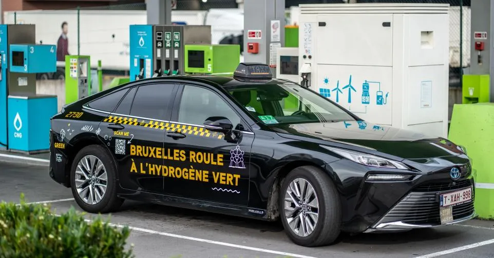 Hydrogen Taxis Thrive in Brussels