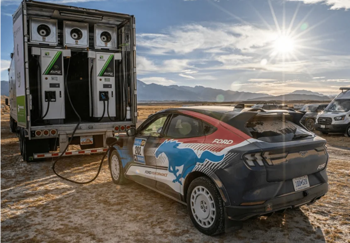 Rebelle Rally Ford Mustang Mach-e Charged With Hydrogen - FuelCellsWorks
