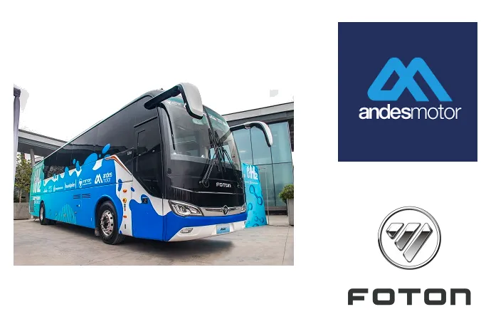 Andes Motor and Foton Unveil Chiles First Hydrogen Bus, In ...