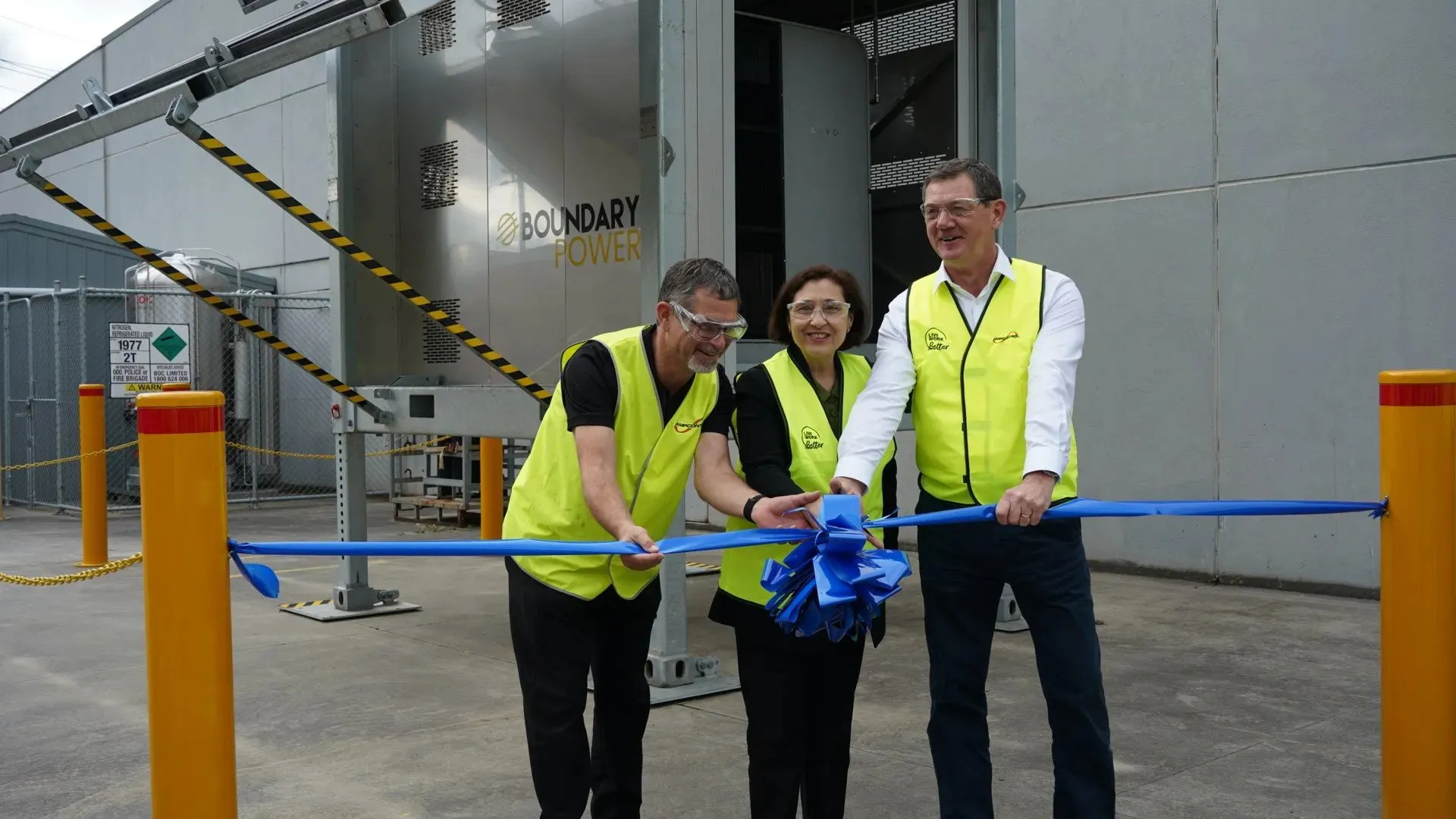 Australian First: The Hon. Lily D’Ambrosio MP Unveils Boundary Power’s ...