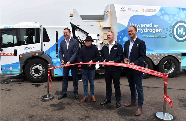 Hyzon Motors Deploys First Hydrogen-powered Waste Collection Truck In Commercial Trial With ...