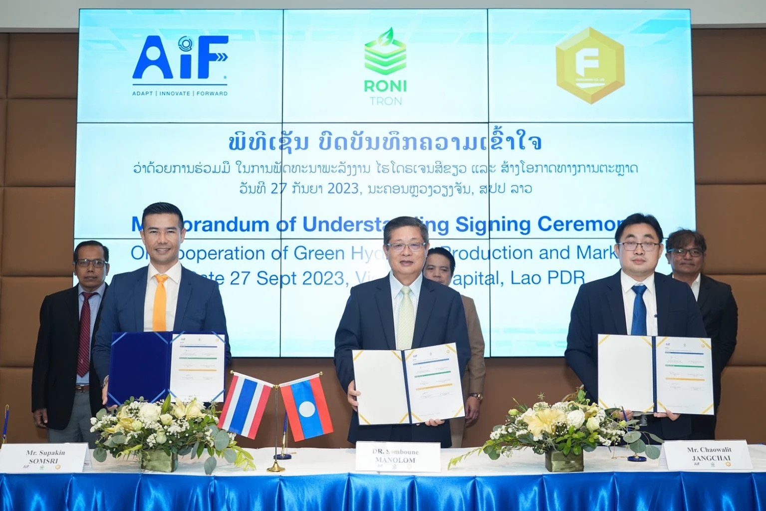 Ronitron, Aif Group Collaborate On Green Hydrogen Project Valued At ...