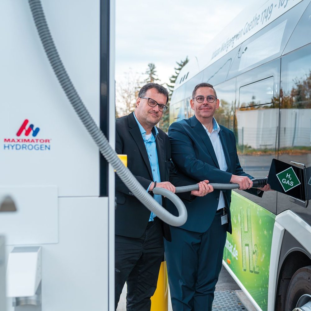 Hydrogen Filling Station Opened For Weimar City Bus Transport - FuelCellsWorks