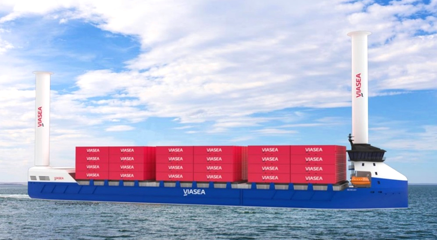 Viasea Plans To Build Hydrogen-Powered Container Ships - FuelCellsWorks